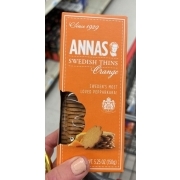 Anna's Flavored Thins, Orange: Calories, Nutrition Analysis & More ...