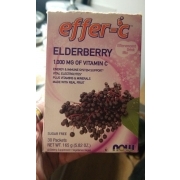 Effer-C Drink Mix, Elderberry: Calories, Nutrition Analysis & More ...