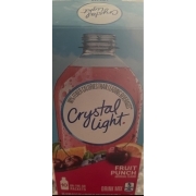 Crystal Light Drink Mix, Fruit Punch: Calories, Nutrition Analysis ...