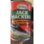 Grace Jack Mackerel, In Tomato Sauce: Calories, Nutrition Analysis ...