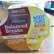 Sargento Balanced Breaks, Cheese & Crackers: Calories, Nutrition ...