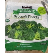 Kirkland Signature Broccoli Florets, Organic: Calories, Nutrition ...