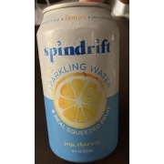 Spindrift Sparkling Water, Lemon: Calories, Nutrition Analysis & More ...