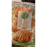 Simple Truth Organic Chicken Breast, Thin Sliced, Organic: Calories ...