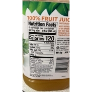 Tree Top 100% Juice, Pineapple Orange: Calories, Nutrition Analysis ...