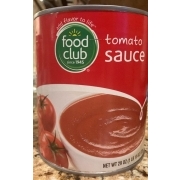 Food Club Tomato Sauce,: Calories, Nutrition Analysis & More | Fooducate