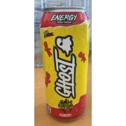 Ghost Energy Drink, Sour Patch Kids, Redberry: Calories, Nutrition ...