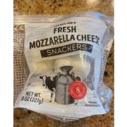Trader Joe's Cheese Snackers, Fresh Mozzarella: Calories, Nutrition ...