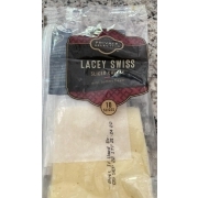 Private Selection Cheese, Sliced, Lacey Swiss, Mild, Buttery Flavor ...