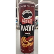 Pringles Potato Crisps, Wavy Chipotle Ranch: Calories, Nutrition ...
