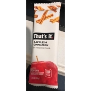 That's It Zesty Bar, 2 Apples Plus Cinnamon: Calories, Nutrition ...