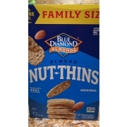 Blue Diamond Almonds Rice Cracker Snacks, With Almonds, Nut-Thins ...