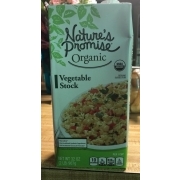 Nature's Promise Vegetable Stock, Organic: Calories, Nutrition Analysis ...