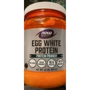 Now Sports Egg White Protein, Pure Powder, High Protein: Calories ...