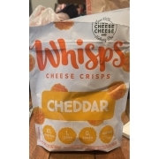 Whisps Cheese Crisps, Cheddar: Calories, Nutrition Analysis & More ...