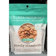 Purely Elizabeth Collagen Protein Oats, Vanilla Pecan: Calories ...