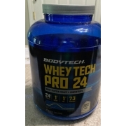 Bodytech Whey Protein Isolate & Concentrate, Whey Tech Pro 24: Calories ...