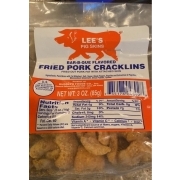 Lee's Pig Skins Fried Pork Cracklins, Bar-B-Que: Calories, Nutrition ...