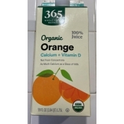 365 Everyday Value Orange Juice: Calories, Nutrition Analysis & More ...