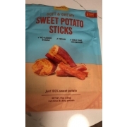 Snak Yard Sweet Potato Sticks, Soft & Chewy: Calories, Nutrition ...