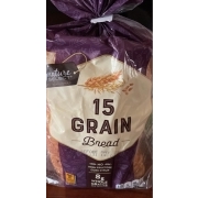 Safeway Kitchens Bread, 15 Grains plus Omega 3: Calories, Nutrition ...