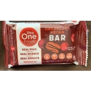 Step One Foods Cranberry Pecan Bar: Calories, Nutrition Analysis & More ...