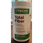 Top Care Total Fiber, Fiber Supplement: Calories, Nutrition Analysis ...