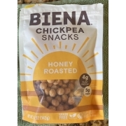 Biena Chickpea Snacks, Honey Roasted: Calories, Nutrition Analysis ...