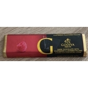 Godiva Truffle Bars, Dark Chocolate Raspberry: Calories, Nutrition ...