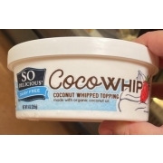 So Delicious Whipped Topping, Coco Whip, Coconut: Calories, Nutrition ...