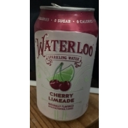 Waterloo Sparkling Water, Cherry Limeade, Canned: Calories, Nutrition Analysis & More | Fooducate