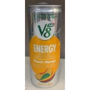 V8 +Energy, Peach Mango: Calories, Nutrition Analysis & More | Fooducate