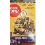 Fiber One Cookies, Soft Baked, Oatmeal Raisin: Calories, Nutrition ...