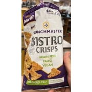 Crunchmaster Bistro Crisps, Margherita Pizza: Calories, Nutrition ...