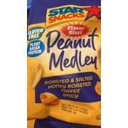 Star Snack Peanut Medley, Roasted & Salted, Honey Roasted, Toffee ...