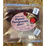 Trader Joe's Pomegranate Seeds, Organic: Calories, Nutrition Analysis & More | Fooducate