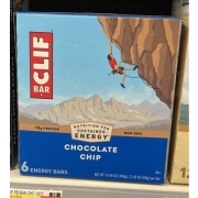 Clif Bar Chocolate Chip, Energy Bar: Calories, Nutrition Analysis ...