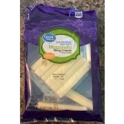 Great Value String Cheese, Low Moisture Part Skim Mozzarella: Calories ...