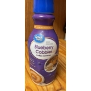 Great Value Coffee Creamer, Blueberry Cobbler: Calories, Nutrition ...