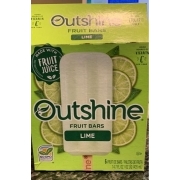 Outshine Fruit Bars, Lime: Calories, Nutrition Analysis & More | Fooducate