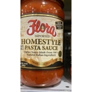 Flora Pasta Sauce, Homestyle: Calories, Nutrition Analysis & More ...