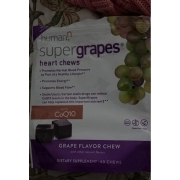 Humann Super Grapes, Heart Chews: Calories, Nutrition Analysis & More ...