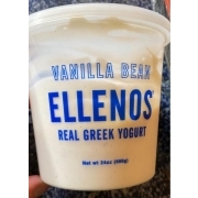 Ellenos Greek Yogurt, Real, Vanilla Bean: Calories, Nutrition Analysis ...