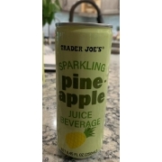 Trader Joe's Juice Beverage, Pineapple, Sparkling: Calories, Nutrition Analysis & More | Fooducate