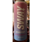 Sway Energy Drink, Strawberry: Calories, Nutrition Analysis & More ...