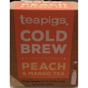 Teapigs Tea, Cold Brew, Peach & Mango: Calories, Nutrition Analysis ...