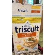 Triscuit Crackers, Four Cheese & Herb: Calories, Nutrition Analysis ...