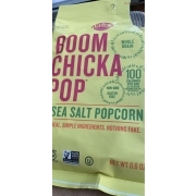 Angie's Popcorn, Boom Chicka Pop, Sea Salt: Calories, Nutrition ...