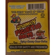 Alamo Candy Candy, Picositas Belts, Chamoy: Calories, Nutrition ...