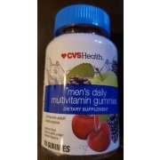 CVS Health Gummies, Multivitamin, Men's Daily: Calories, Nutrition ...